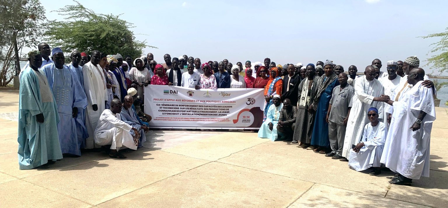 Près de 80 leaders paysans venus de différentes régions, formés à une ...